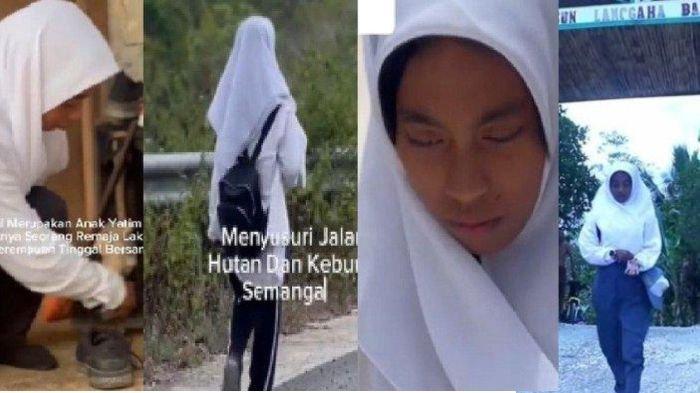 Nasib Leni Siswi SMA di Wakatobi Viral Tetap Pakai Seragam SMP, Nenek Stroke, Jadi Tulang ...