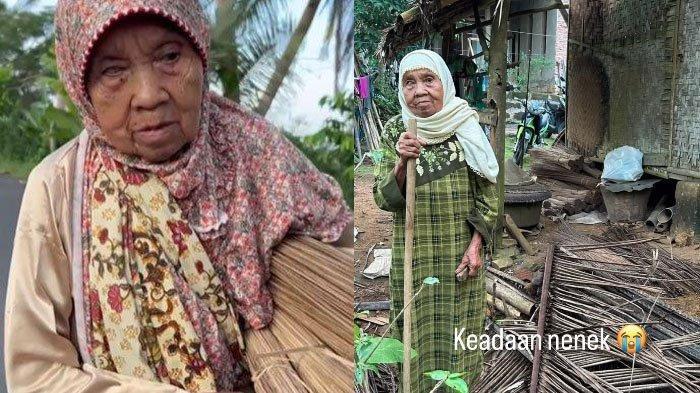 Nasib Pilu Mbah Eroh Tinggal Sebatang Kara di Gubuk Nyaris Ambruk ...