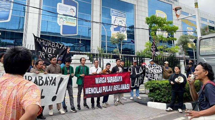 Tolak PSN SWL, Nelayan Kenjeran Surabaya dan Mahasiswa Gelar Aksi di ...