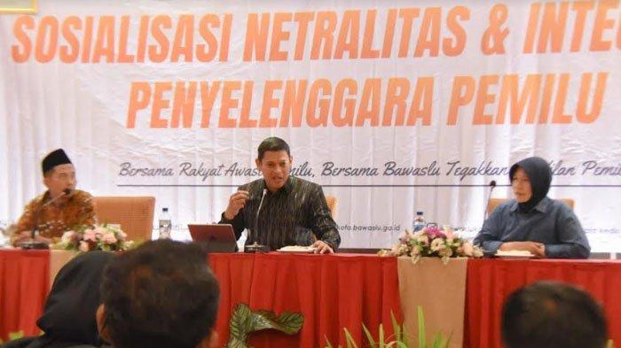 Sosialisasi Netralitas Pemilu, Wali Kota Kediri Berharap Pengawas Bisa Bertindak Adil - Surya.co.id
