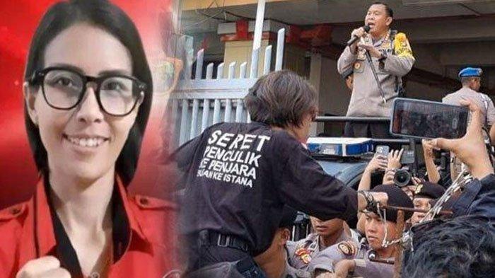 Sosok Novi Bule yang Pimpin Aksi Tolak Hasil Pemilu Sampai Panjat Beton ...