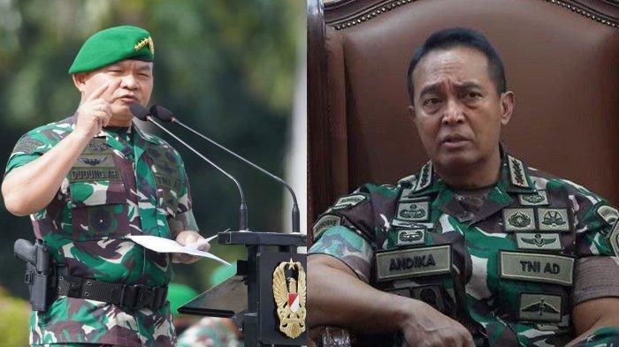 PENGAKUAN LANGSUNG Jenderal Dudung dan Jenderal Andika Perkasa Usai Disebut Tak Akur: TNI Solid ...