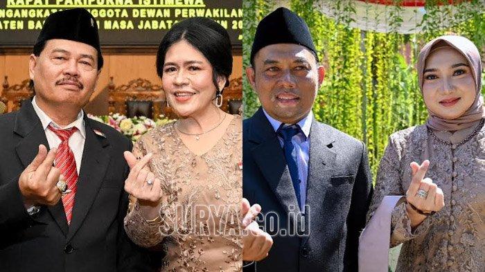 Dua Pasangan Suami-Istri Dilantik Jadi Anggota DPRD Banyuwangi, Ini Sosoknya - Surya.co.id