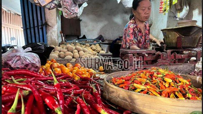 Jelang Nataru, Harga Cabai dan Bahan Pokok di Pasar Tradisional Kabupaten Kediri Masih Tinggi ...
