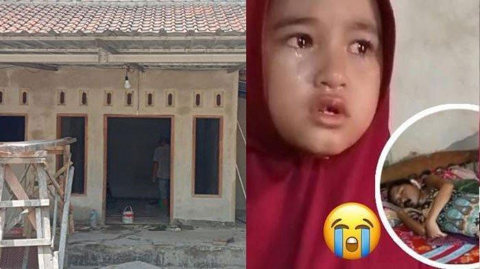 Penampakan Rumah Alika Bocah SD Rawat Ayah Sakit Kanker hingga ...