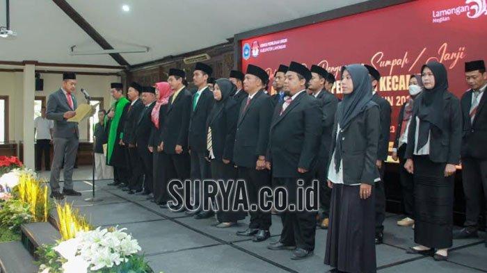 KPU Kabupaten Lamongan Lantik 135 PPK Jelang Pemilu 2024 : Harus Netral dan Tidak Memihak ...
