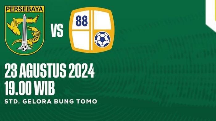 Jadwal Persebaya Surabaya vs Barito Putera di Liga 1 Hari Ini, LIVE INDOSIAR Kick Off Jam 19.00 ...
