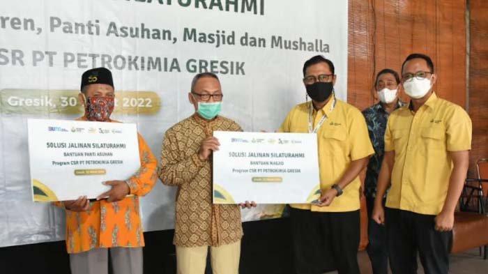 Dukung Kegiatan Masjid, Mushala dan Ponpes saat Ramadhan, Petrokimia Gresik Salurkan Rp 612,5 ...