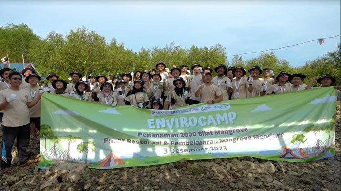 Dukung Recovery Hutan Mangrove, Petrokimia Gresik Tanam Ribuan Bibit Mangrove di Pulau Mengare ...
