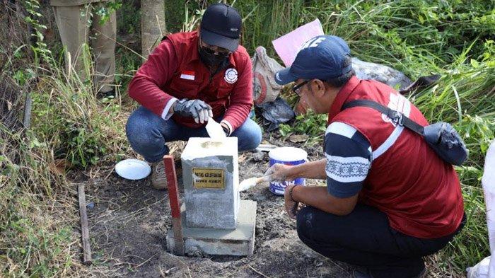 Wilayah Antar Kelurahan di Kota Kediri Telah Dipasang Pilar Tapal Batas, Ini Fungsinya - Surya.co.id