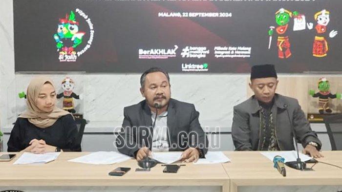 Pilkada Malang 2024, KPU Kota Malang Terima Laporan Awal Dana Kampanye Tiga Paslon - Surya.co.id