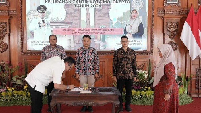 18 Kelurahan Jadi Kelurahan Statistik, Pj Wali Kota Mojokerto Ali Kuncoro: Perkuat Pengelolaan ...