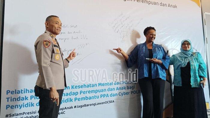 Beri Perlindungan untuk Anak Hingga Ranah Cyber, UNICEF Gandeng Polri - Surya.co.id