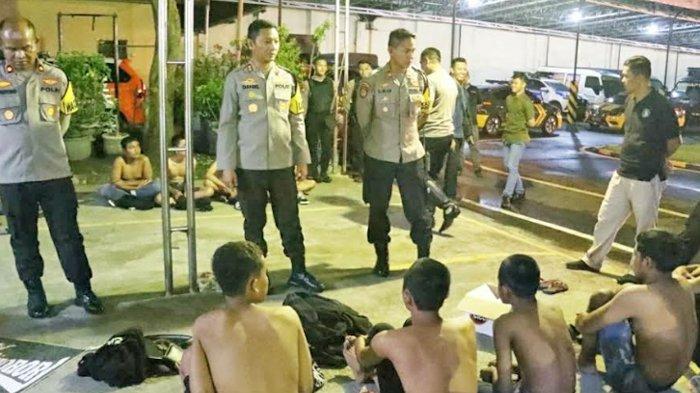 Belasan Pemuda Mabuk dan Puluhan Motor Knalpot Brong Terjaring Patroli Skala Besar di Kota ...