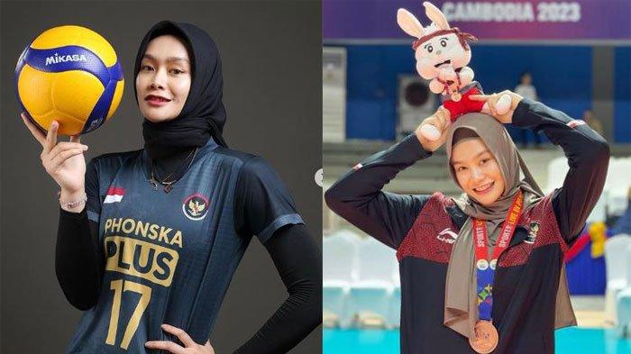 Profil dan Biodata Wilda Nurfadilah, Pevoli Cantik Andalan Timnas Indonesia yang Viral Umumkan ...