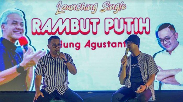Sosialisasi Ganjar Pranowo, Mas Pulung Launching Lagu Rambut Putih ...