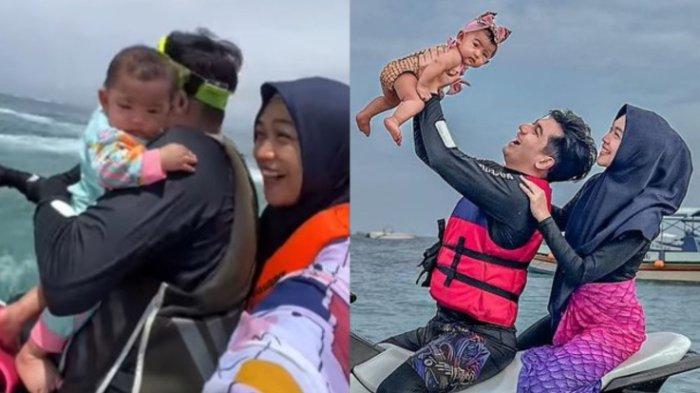 SOSOK Ria Ricis 'Dirujak' Warganet Gegara Bawa Moana Naik Jetski, Lanjut Ajak Anaknya Main ATV ...