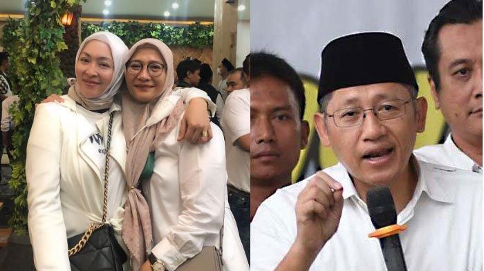 SENYUM SUMRINGAH Istri Anas Urbaningrum Setelah Sang Suami Bebas, Ini Reaksi Angelina Sondakh ...