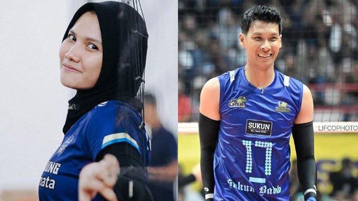 SOSOK Nindita Ayu dan Aji Maulana, Suami Istri yang Kompak Main di Proliga 2023, Berawal Dari ...