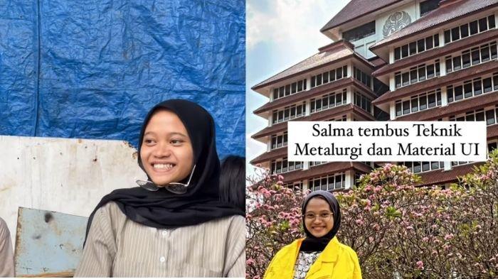 Sosok Salma Anak Pengepul Sampah Bisa Kuliah Gratis di UI, Perjuangan ...