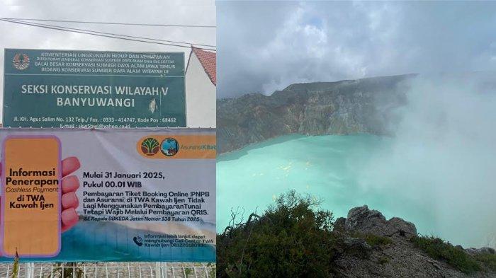 Wisatawan Wajib Tahu : Mulai 31 Januari 2025 Pembayaran Tiket TWA Kawah ...