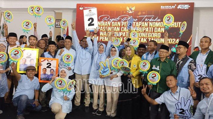 Dapat Nomor 2 di Pilkada Bojonegoro 2024, Setyo Wahono Sebut Keberuntungan dan Kemenangan ...