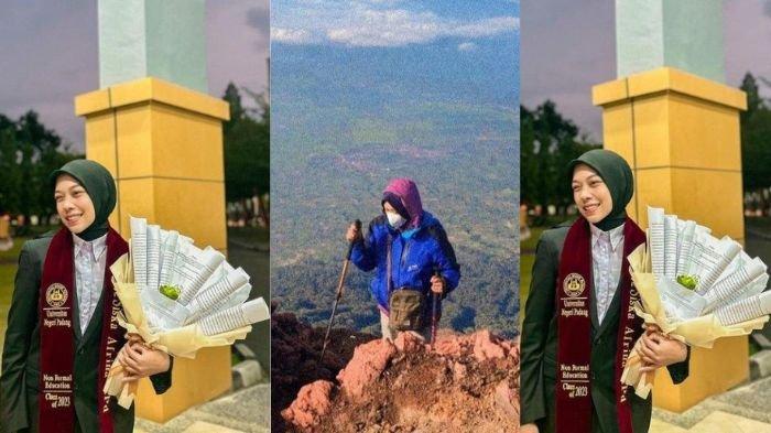 Sosok Siska Afrina Korban Erupsi Gunung Marapi yang 11 Hari Lagi Wisuda, Mendaki Bawa Selempang ...