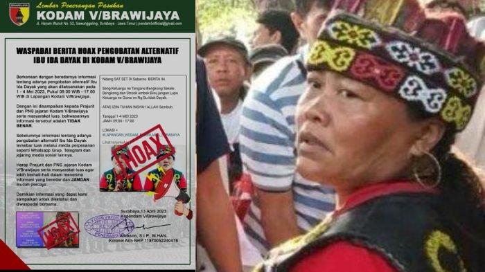 Terlanjur Viral Pengobatan Alternatif Ida Dayak Digelar di Kodam V ...