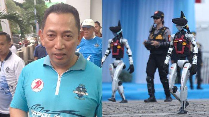 Terlanjur Viral Polri Pamer Robot Polisi Seharga Rp 3 Miliar, Kapolri Sebut Tak Pakai Anggaran ...