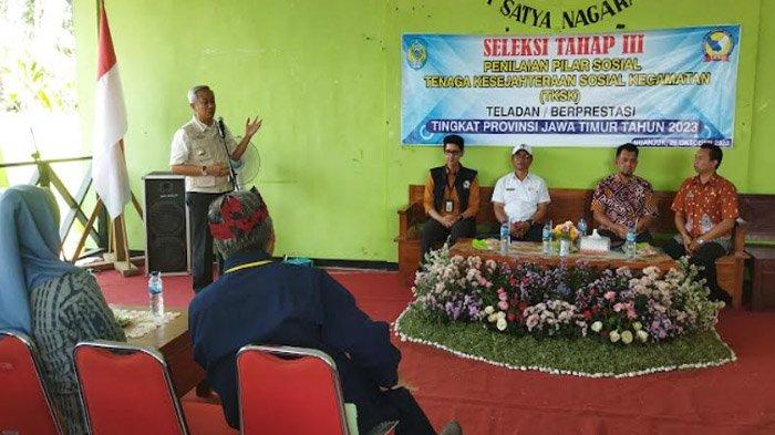 Seleksi Penilaian Pilar Sosial TKSK Provinsi Jatim, PJ Bupati ...