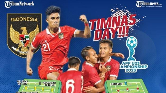Link Live Streaming Timnas U23 vs Malaysia Piala AFF U23 2023, Kiper Persebaya Ernando Ari ...