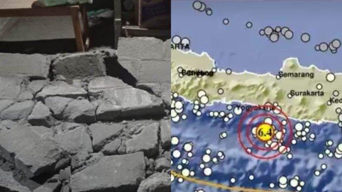 UPDATE Gempa di Bantul Berkekuatan 6,4 SR: Sejumlah Rumah Rusak dan Ada Korban Meninggal Dunia ...