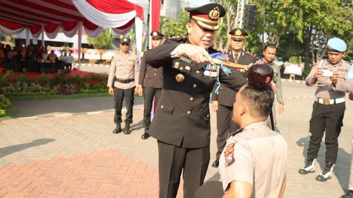 Hari Ulang Tahun Bhayangkara ke-78, Puluhan Personil Polres Gresik Naik ...