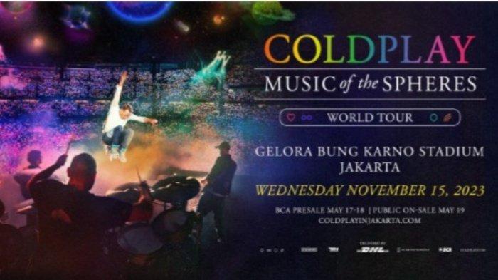 Update Tiket Konser Coldplay di Jakarta, Hari Pertama Waiting Room Penuh, 500 Ribu Orang Antre ...