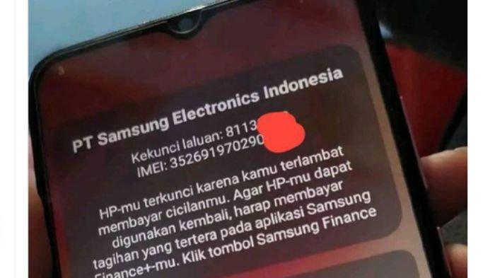 VIRAL HP Bekas Merek Samsung Terkunci karena Cicilan Belum Lunas, Ini ...