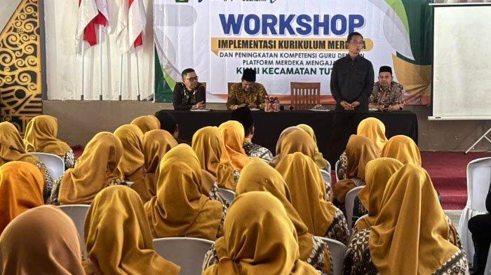 125 Guru MI Kecamatan Tutur Ikuti Workshop IKM Gratis, Modal Terapkan Kurikulum Merdeka di ...