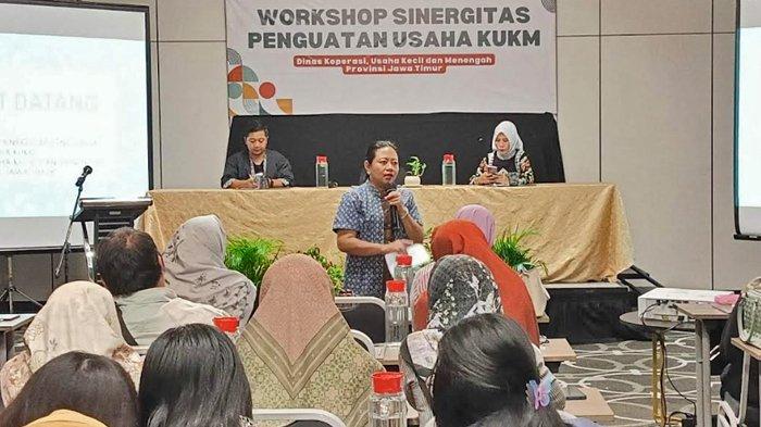 Dinas Koperasi Jatim Bareng Agatha Retnosari Gelar Workshop, Dorong Pelaku UMKM Go Digital ...