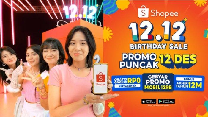 Catat Jadwalnya! Puncak Shopee 12.12 Birthday Sale Hadirkan Rangkaian Promo Menarik! - Surya.co.id
