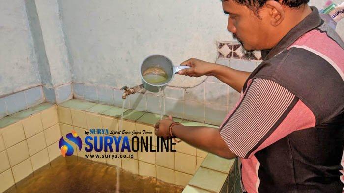 Warga Mengeluh Air PDAM Keruh Seperti Teh, Begini Pengakuan PDAM Lamongan - Surya.co.id