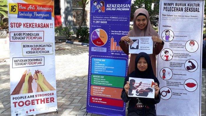 Jember Bergerak Menolak Kekerasan Terhadap Perempuan - Surya.co.id