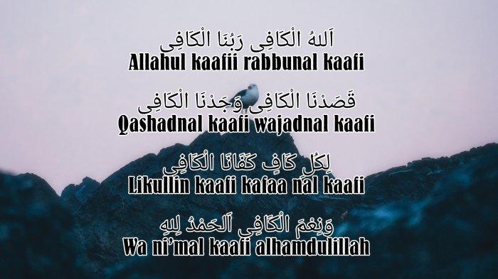 Lirik Allahul Kafi Arab, Latin, dan Terjemahan: Allahul Kaafii Rabbunal ...
