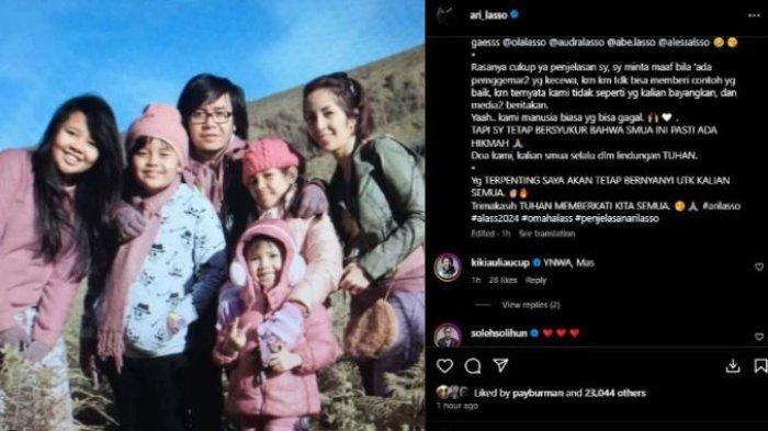 Mengejutkan Ari Lasso Umumkan Bercerai Dengan Vitta Dessy, Gagal Jadi Kepala Rumah Tangga ...