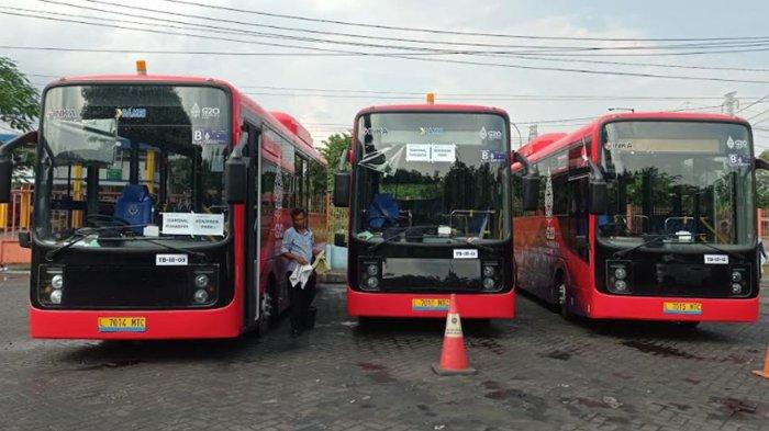 Bus Listrik Surabaya Besok Diluncurkan, Ini Rute dan Tarifnya - Surya.co.id