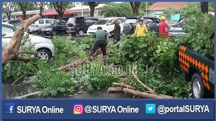 Puting Beliung Melanda Lahan Parkir Bandara Juanda, Ini Dampaknya ...