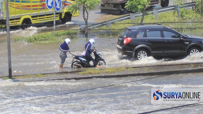 Banjir Porong Akibat Kiriman Air Kali Siring - Surya.co.id
