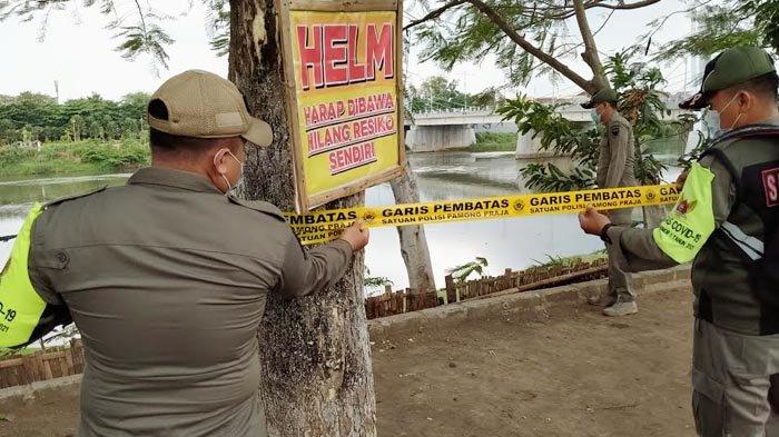 Kawasan Bantaran Sungai Brantas Tempat Nongkrong Favorit Anak Muda di ...