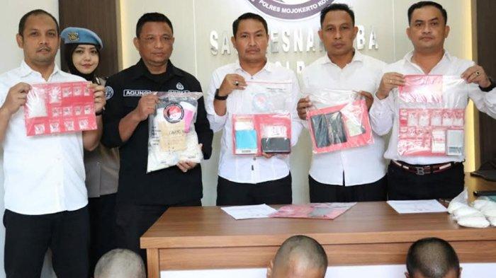 Satresnarkoba Polres Mojokerto Bongkar 11 Kasus Narkoba Selama Januari 2024, Sita BB 125 Gram ...
