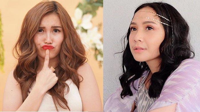 Beda Gaya Ayu Ting Ting & Nagita Slavina Pakai Baju India, Rentengan Aksesoris Emas Curi ...