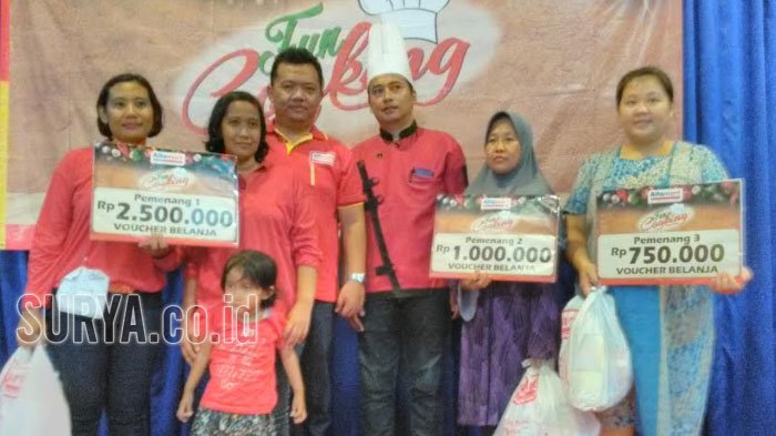 200 Tim Ibu-ibu Ikuti Lomba Memasak Alfamart Jember - Surya.co.id