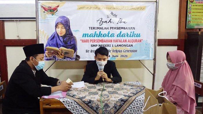 Pelepasan Siswa-siswi Kelas IX SMP Negeri 1 Lamongan Bikin Orang Tua ...